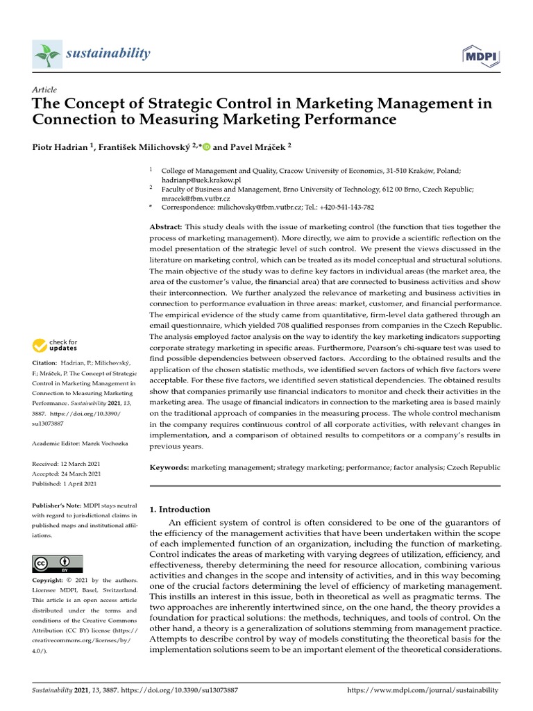 Review Jurnal PDF | PDF | Marketing | Strategic Management