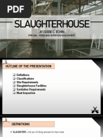 Modern Slaughter House Layout | PDF | Slaughterhouse | Animal Slaughter