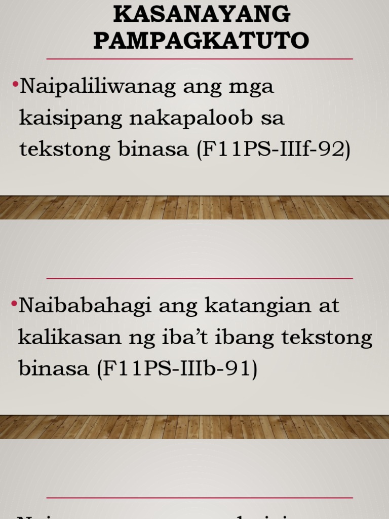 Tekstong Deskriptibo | PDF