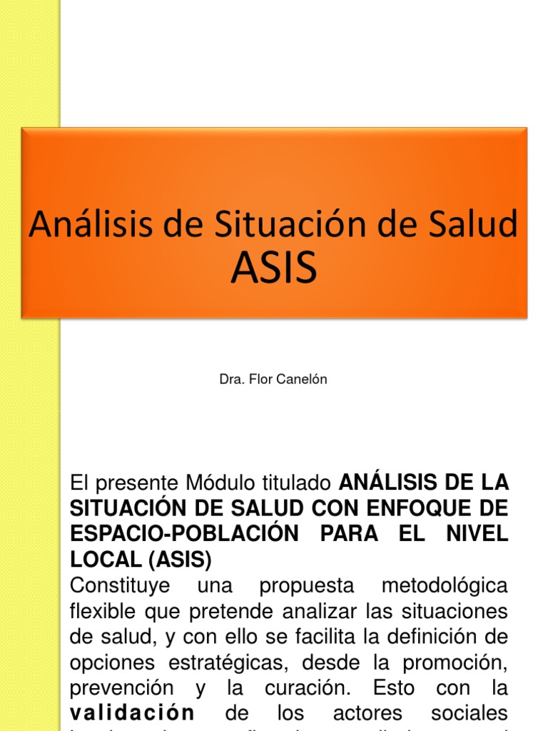 Asis PDF | PDF | Población | Salud pública