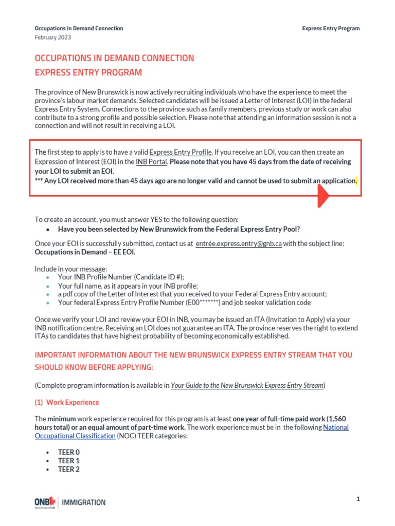 NB Occupations in Demand | PDF | Pharmacist | Credential