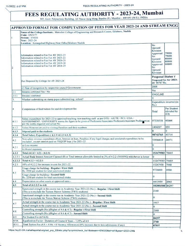 PSP Project Report | PDF | Fee | Tuition Payments