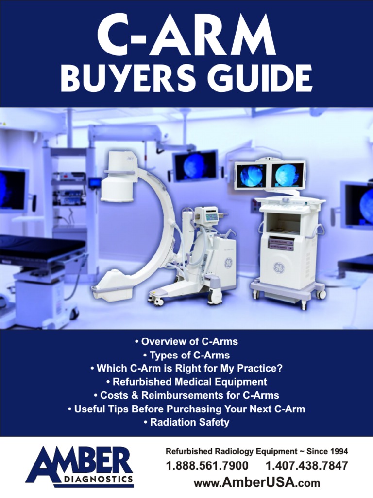 C-Arm Buyers Guide 12 F1 PDF | PDF | Radiography | Surgery
