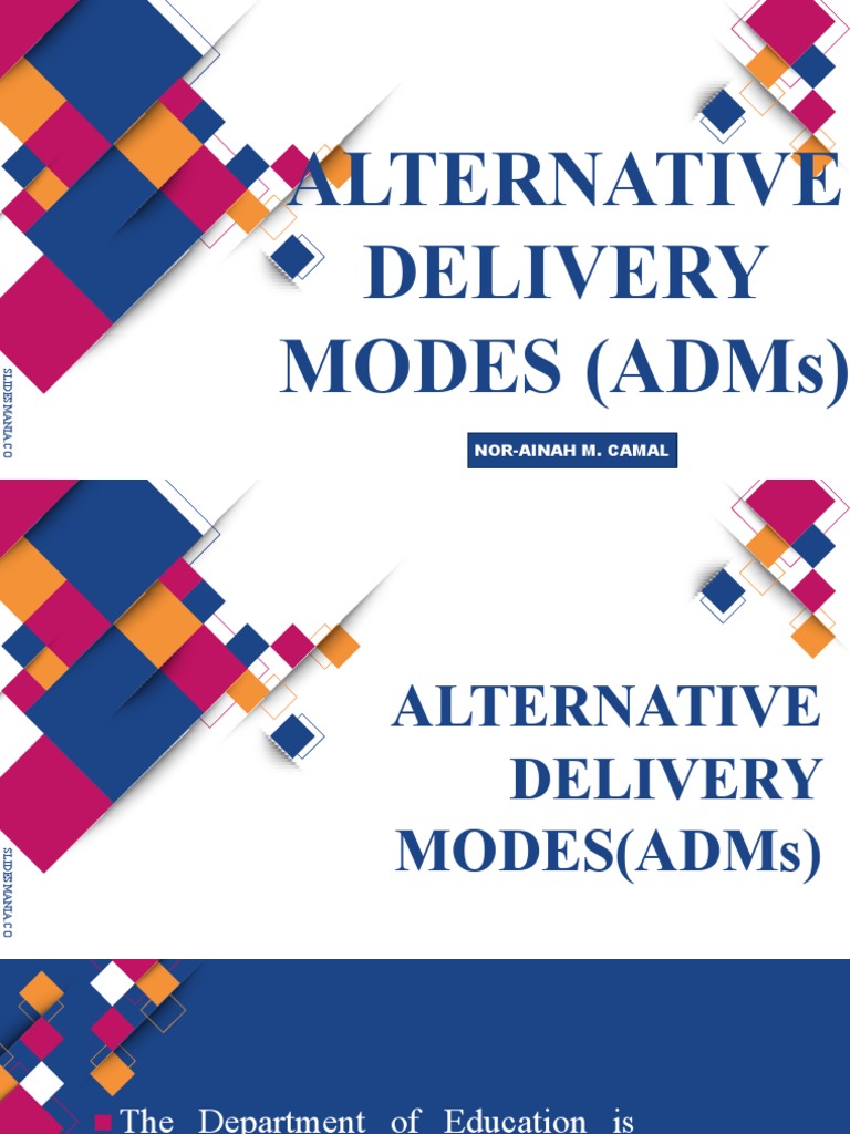 Understanding Alternative Delivery Modes | PDF | Teachers | Classroom