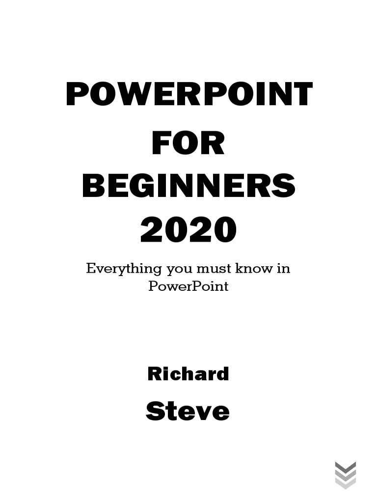 Beginners' Guide To PowerPoint 2020 PDF | PDF | Page Layout | Microsoft ...