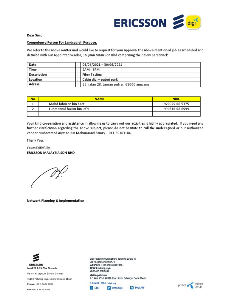 Landsearch Approval Request | PDF