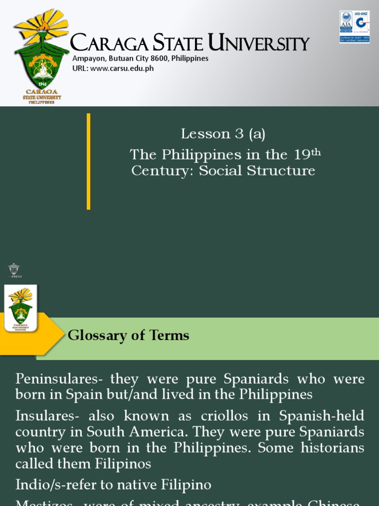 Lesson 3 (A) Social Structure in The 19th Century | PDF