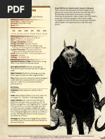 Enhanced Zombie Stat Block for 5e | PDF | Zombies