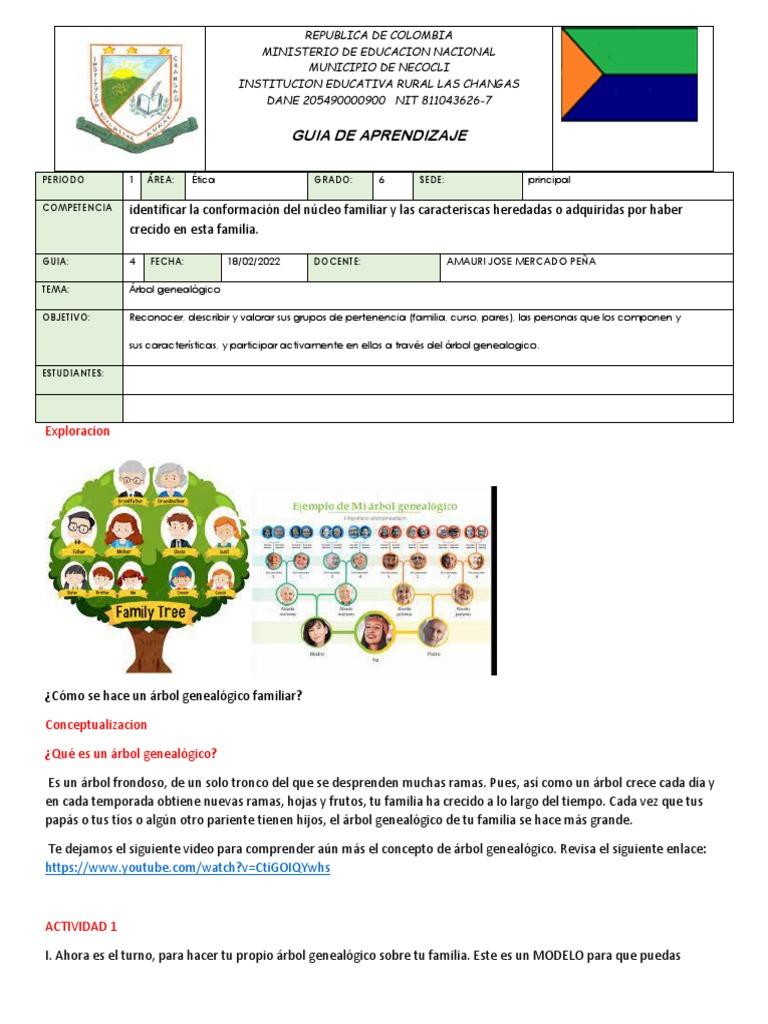 Arbol Genealogico | PDF