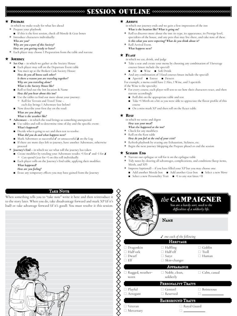 Broken Cask Society Play Materials PDF | PDF