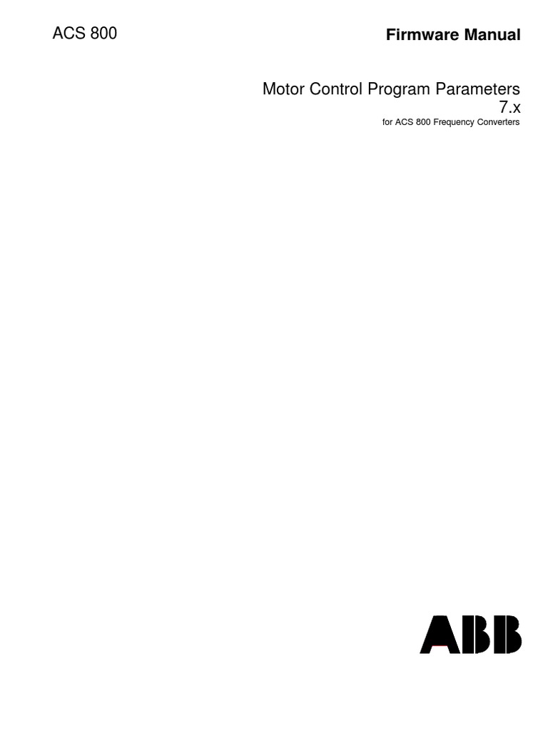 ACS800 Hidden Parameters | PDF | Boolean Data Type | Personal Computers