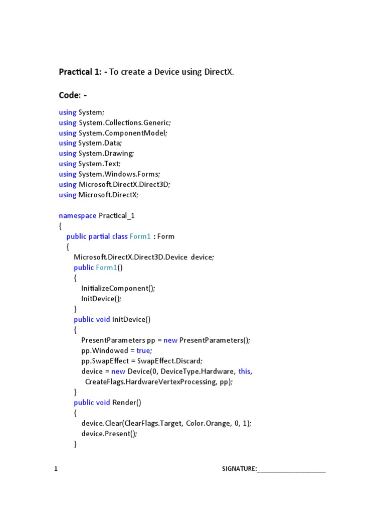 GP Prac 2 | PDF | Shader | Software