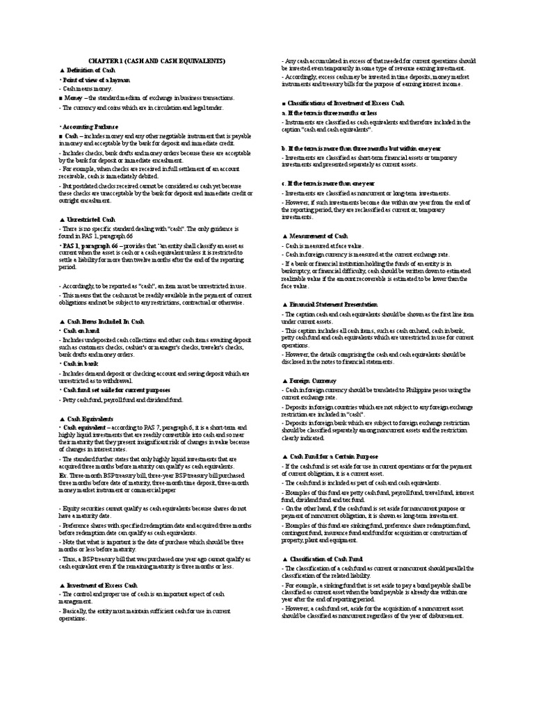 (Studocu) Int Acc Chapter 1 - Valix, Robles, Empleo, Millan | PDF | Debits And Credits | Cheque