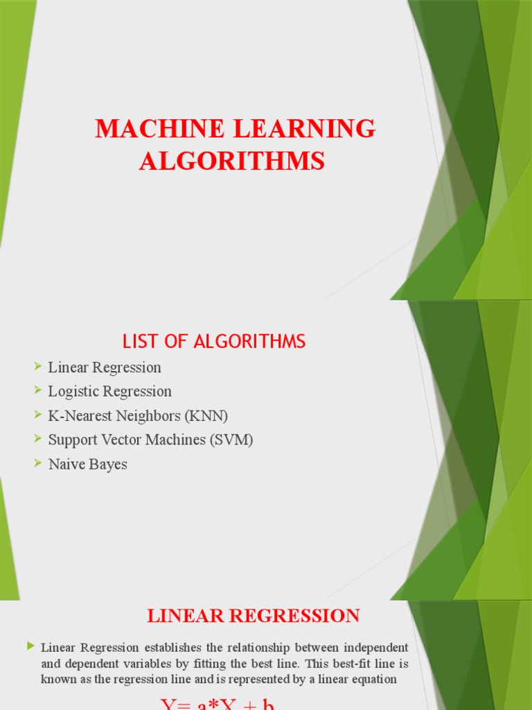 Machine Learning Algorithms Download Free Pdf Regression Analysis 9933