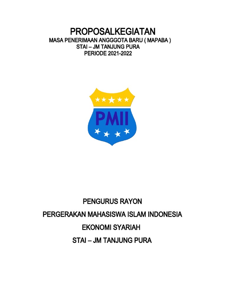 Proposal Kegiatan Mapaba - Ii | PDF