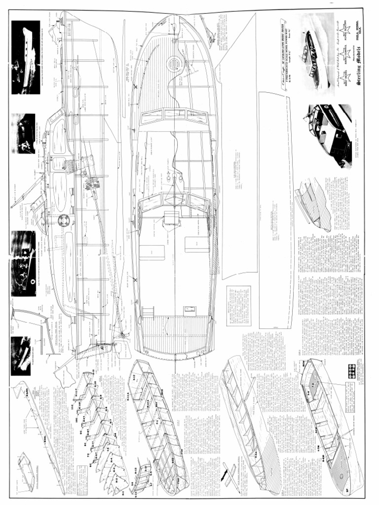 Chris Craft 50 Ft. Catalina Plan 2 (Sterling B-7M) | PDF