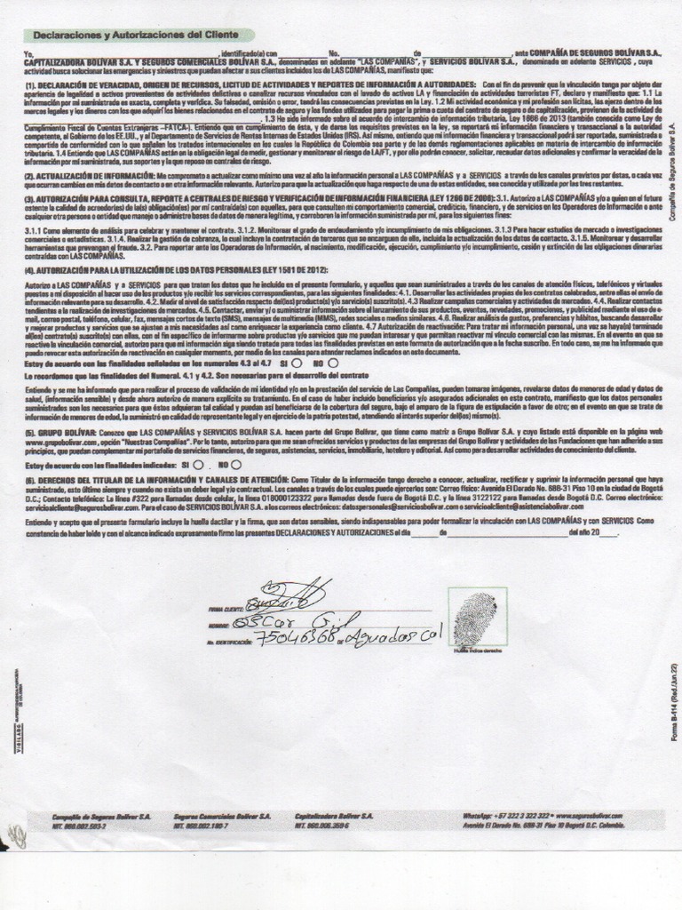 Documento Firmados PDF | PDF
