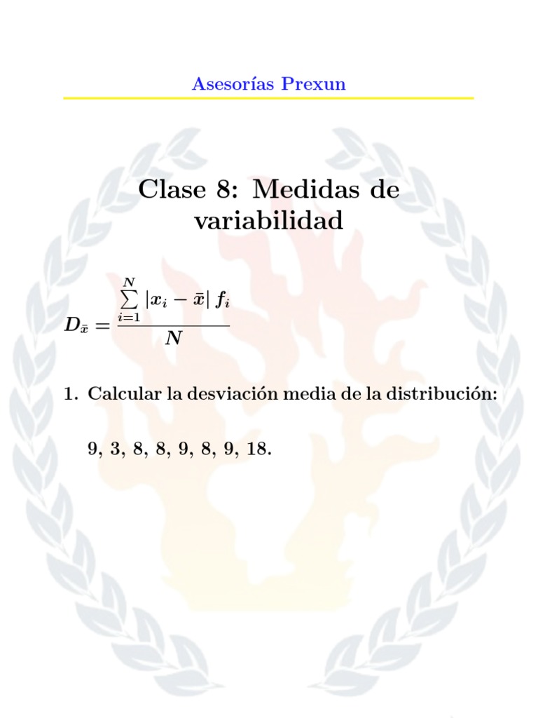 Clase 8 | PDF | Probabilidad