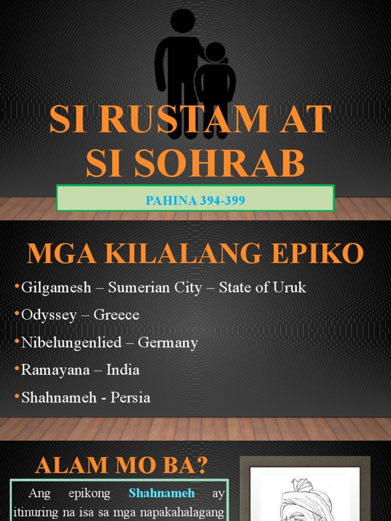 Si Rustam at Si Sohrab | PDF