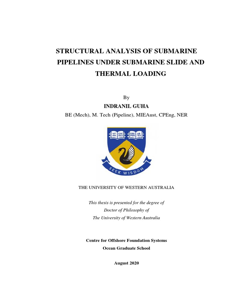 THESIS DOCTOR OF PHILOSOPHY GUHA Indranil 2021 PDF | PDF | Buckling | Geotechnical Engineering