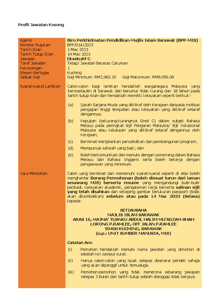 Iklan BPP 2023 | PDF