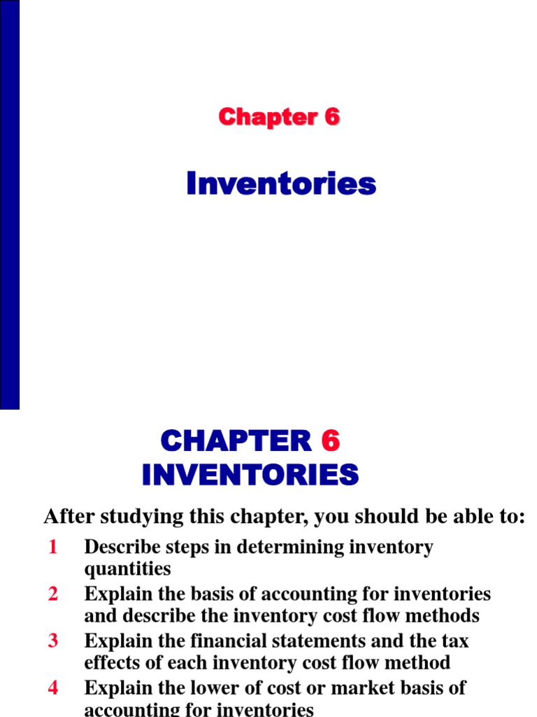 Chapter 6 Inventory | PDF