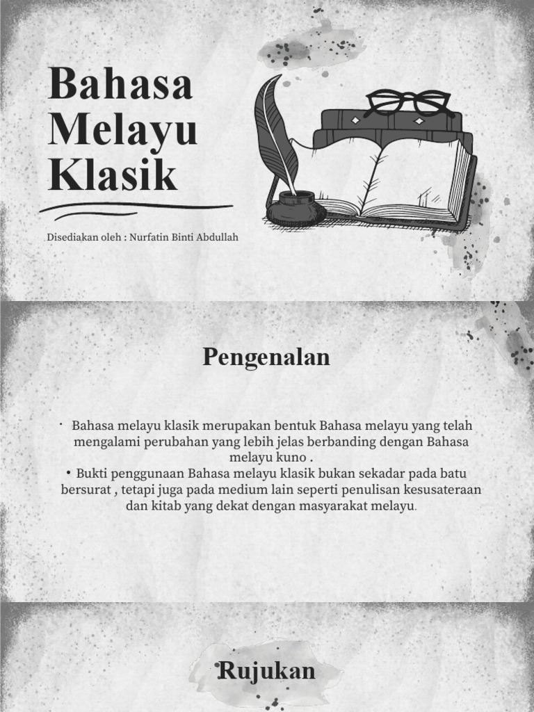 Bahasa Melayu Klasik | PDF