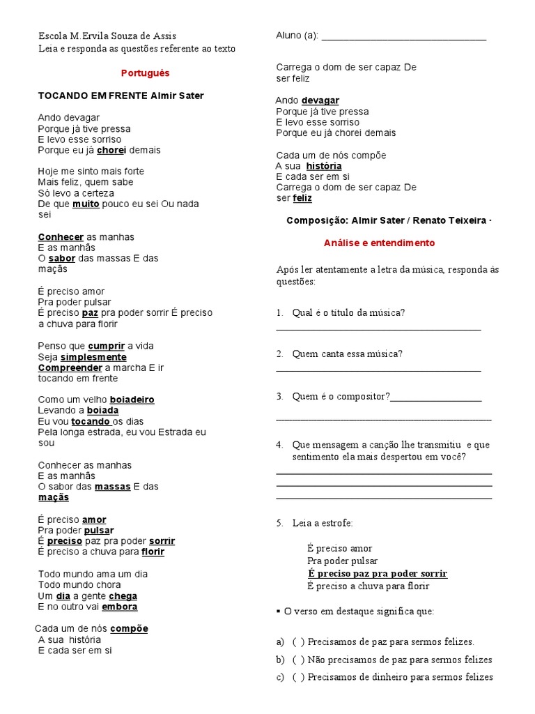 2 Semana 1aula 7º Ano | PDF