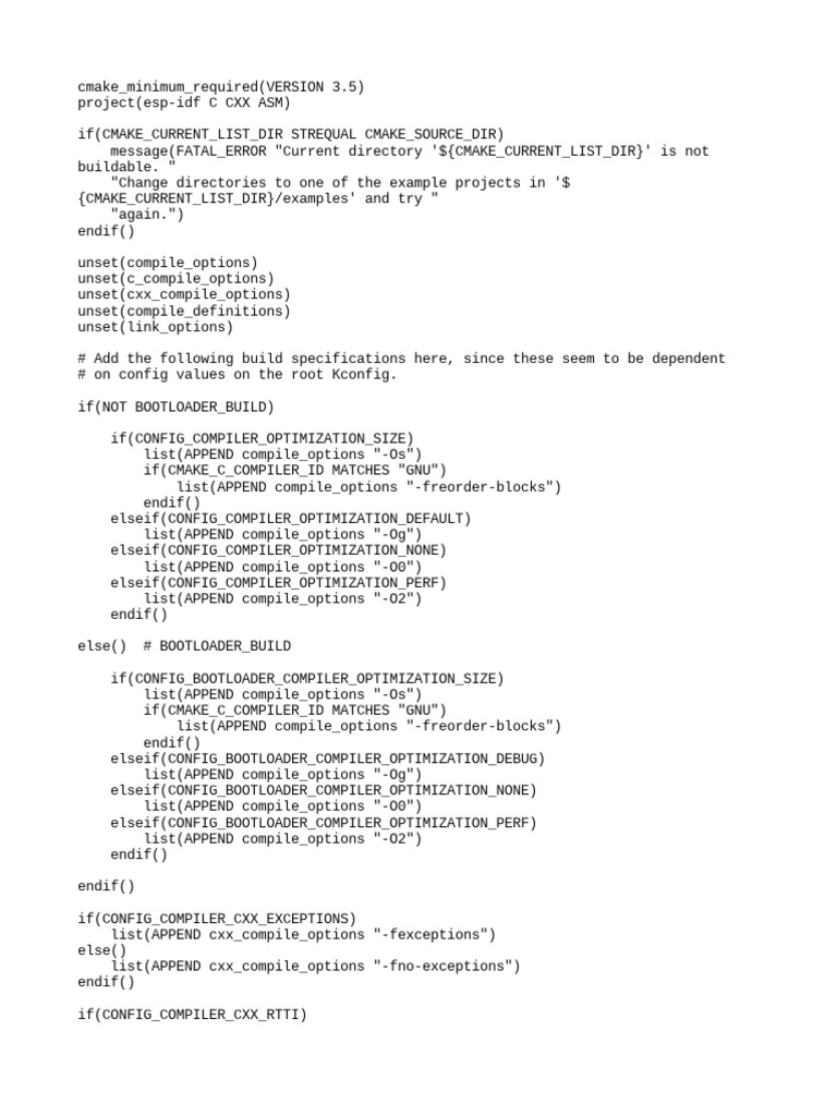 CMake Lists | PDF | Software | Computer Science