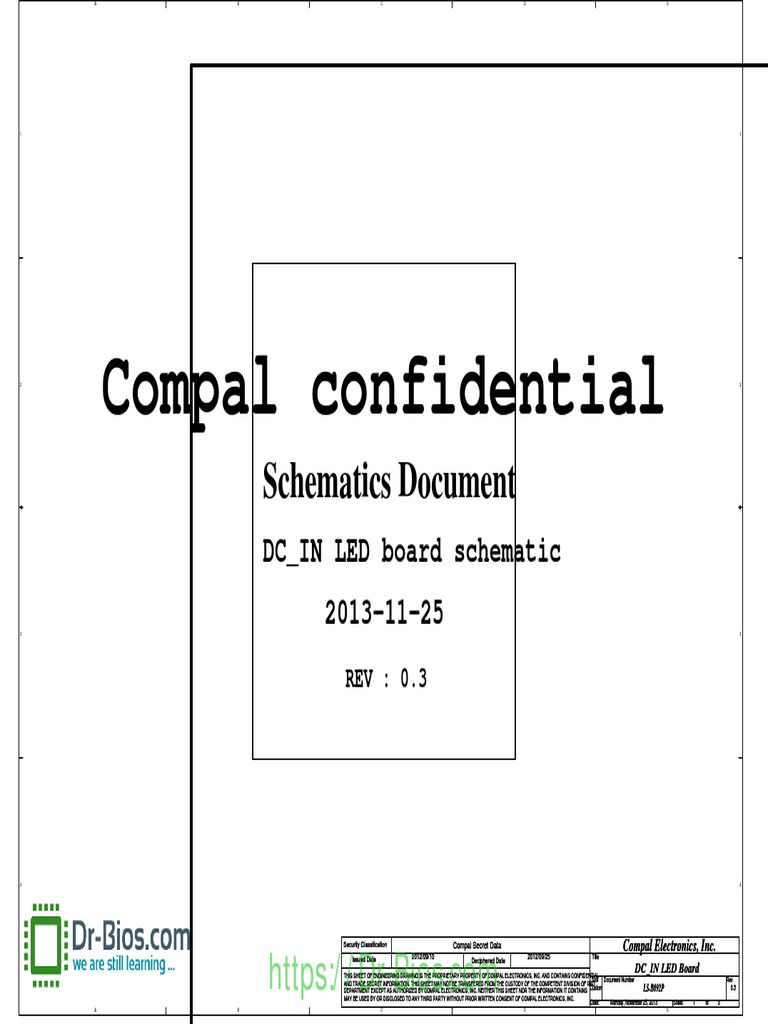 Compal LS-B092P Rev 0.3 1125 | PDF | Classified Information ...