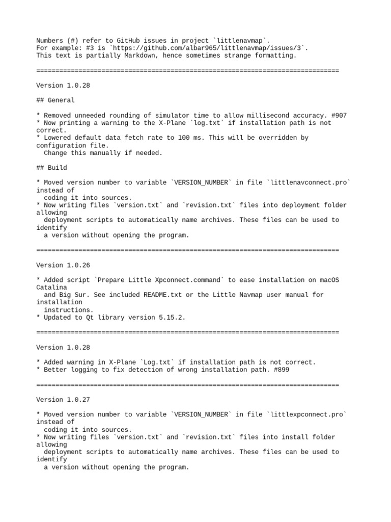 CHANGELOG | Descargar gratis PDF | Computer File | Library (Computing)