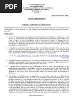 Employee Service Regularization Form | PDF