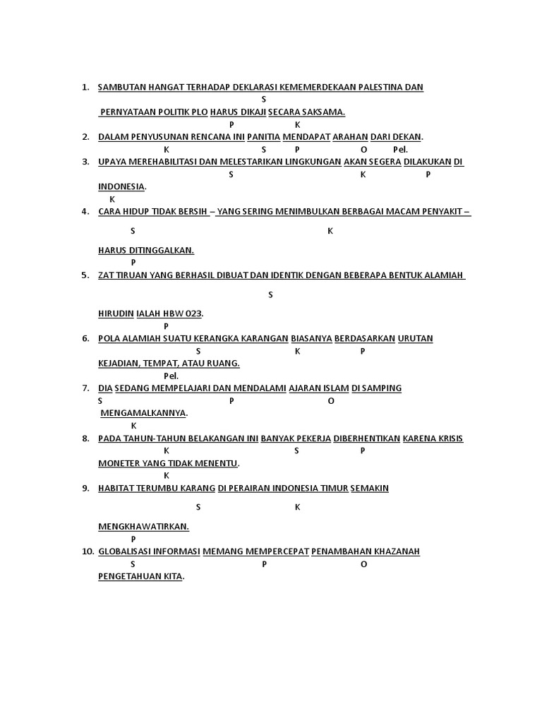 Bahasa Indonesia (Spok) | PDF