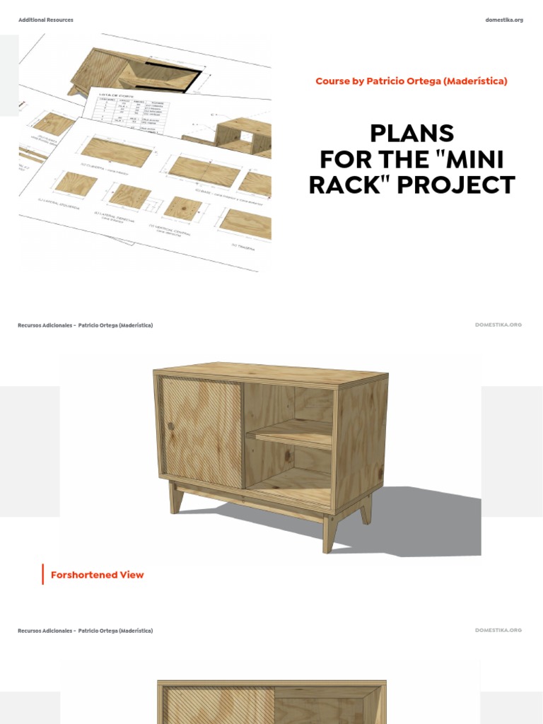 U3-02 - Project Plans - Mini Rack - EN | PDF