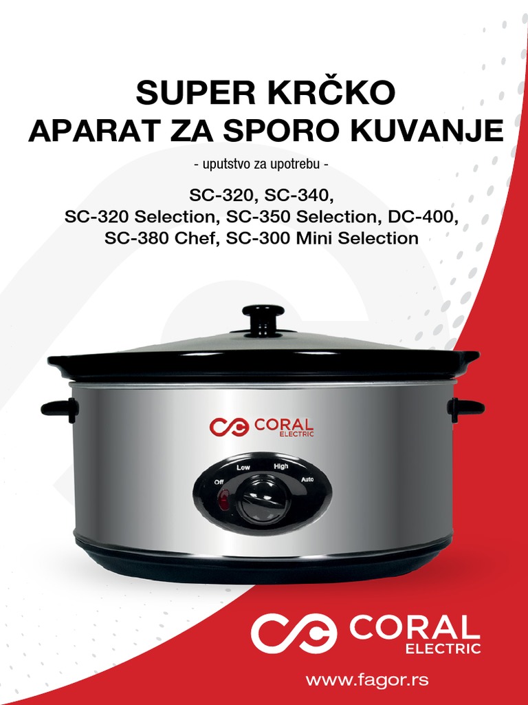 Coral objedinjeno uputstvo za KRČKO modele - uputstvo za upotrebu.pdf | PDF