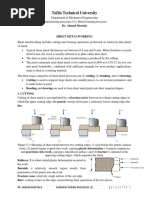 BIW Manufacturing Process - BODY in WHITE | PDF | Sheet Metal | Crafts