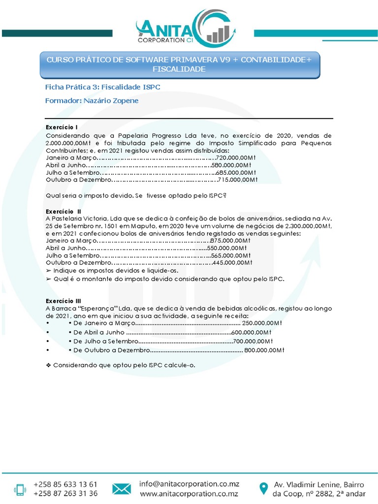 Ficha 4 - ISPC | PDF