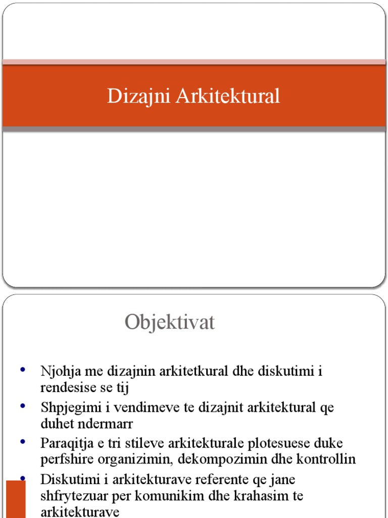 Dizajni Arkitektural | PDF