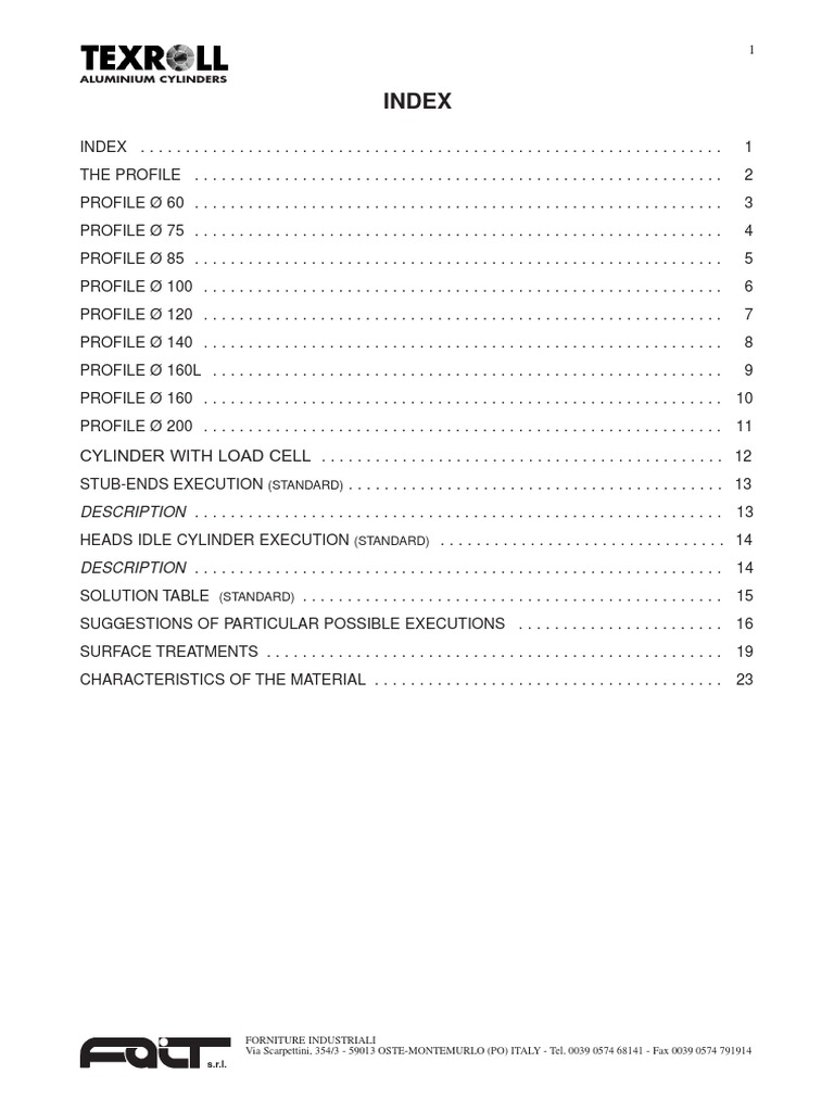 Texroll Catalogo Inglese | PDF | Bearing (Mechanical) | Alloy