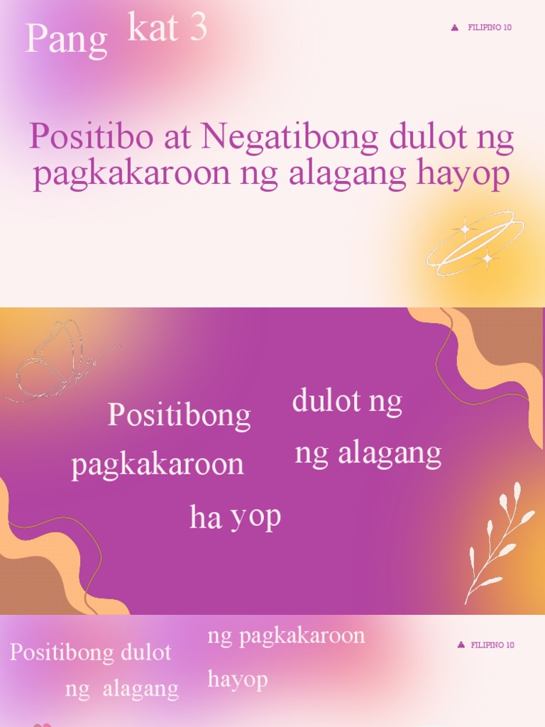 FILIPINO Reporting | PDF