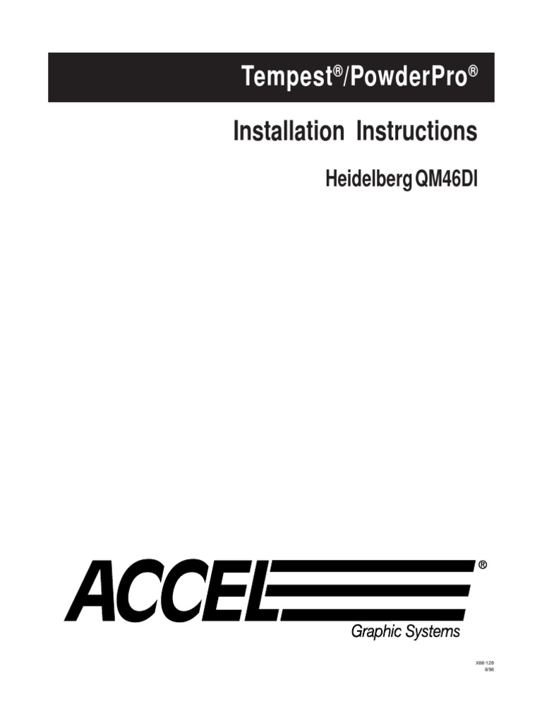Installation Instructions: Tempest /powderpro | PDF | Electrical Connector | Clothes Dryer