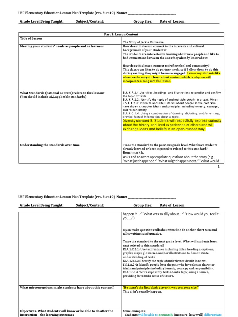 Level 4 Sup Lesson 2 | PDF | Educational Assessment | Rubric (Academic)