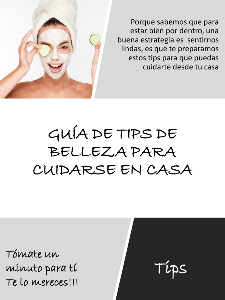 Guía de Belleza para Cuidarse en Casa | PDF | Productos cosméticos | Pelo