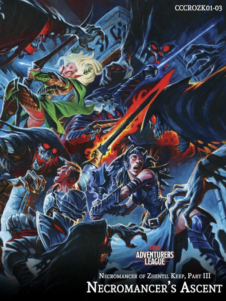 CCCROZK01-03 Necromancer's Ascent | PDF | Dungeons & Dragons | Wizards Of The Coast