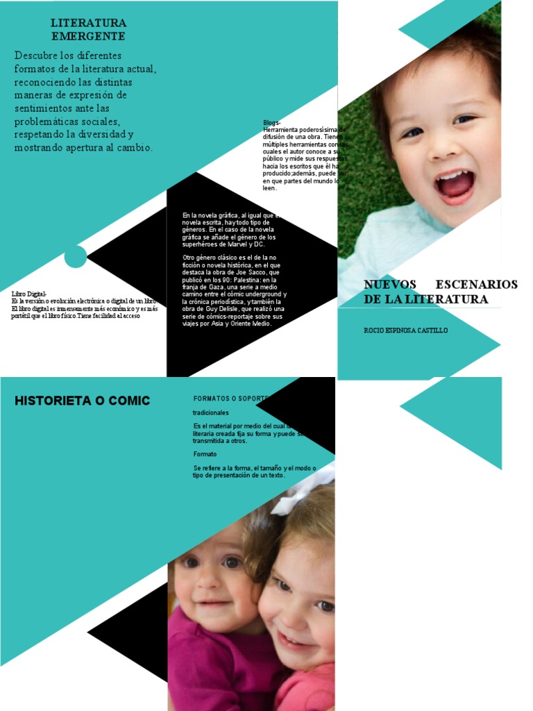 LITERATURA EMERGENTE folleto | PDF | Cómics