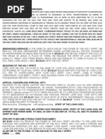 CFC Covenant Orientation | PDF | New Covenant | Prayer