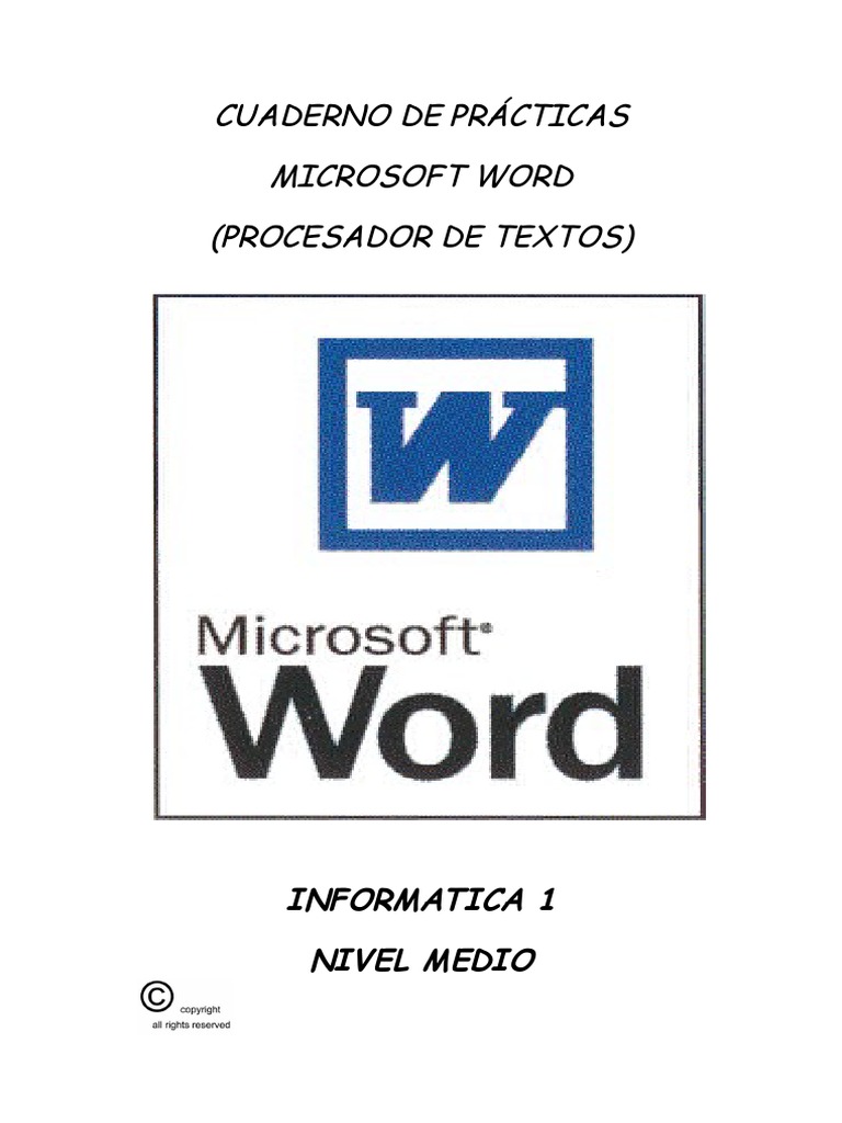 Cuaderno de Prácticas Informatica 1 | PDF
