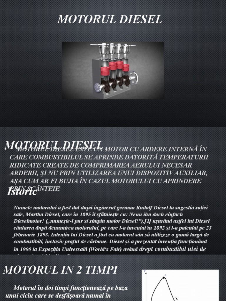 Motorul Diesel | PDF