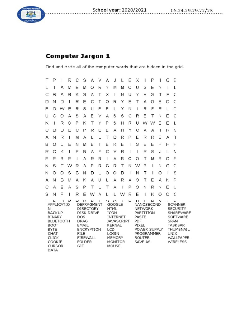 Computer Jargon 1 | PDF | Computers