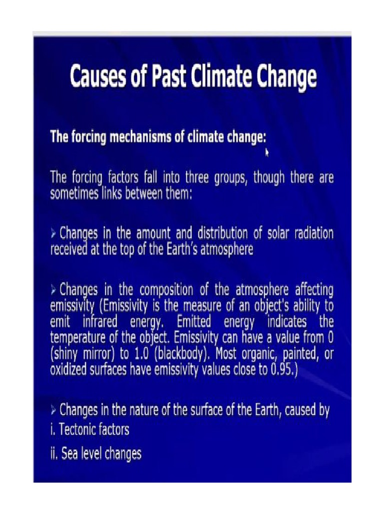 Quaternary Climate Change | PDF